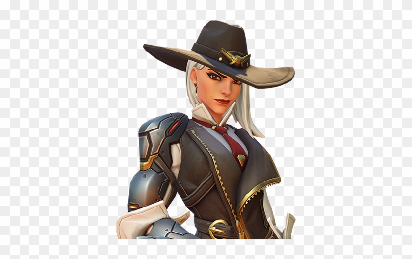 Ashe Sticker - Ashe Overwatch, HD Png Download - 400x449(#5347205 ...