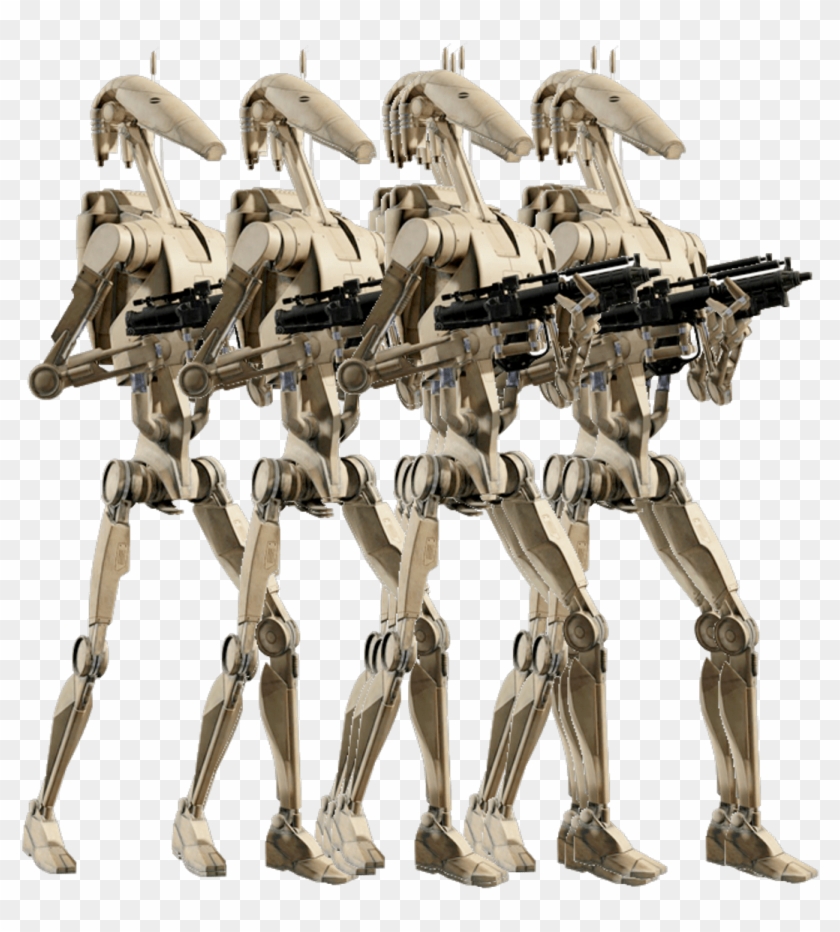 Star Wars Battle Droids Transparent , Png Download - Star Wars Robot ...