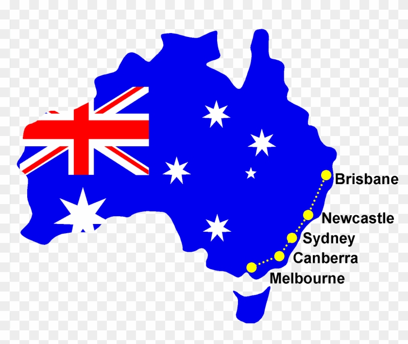 Australia Transparent Clear - Australian Flag, HD Png Download ...
