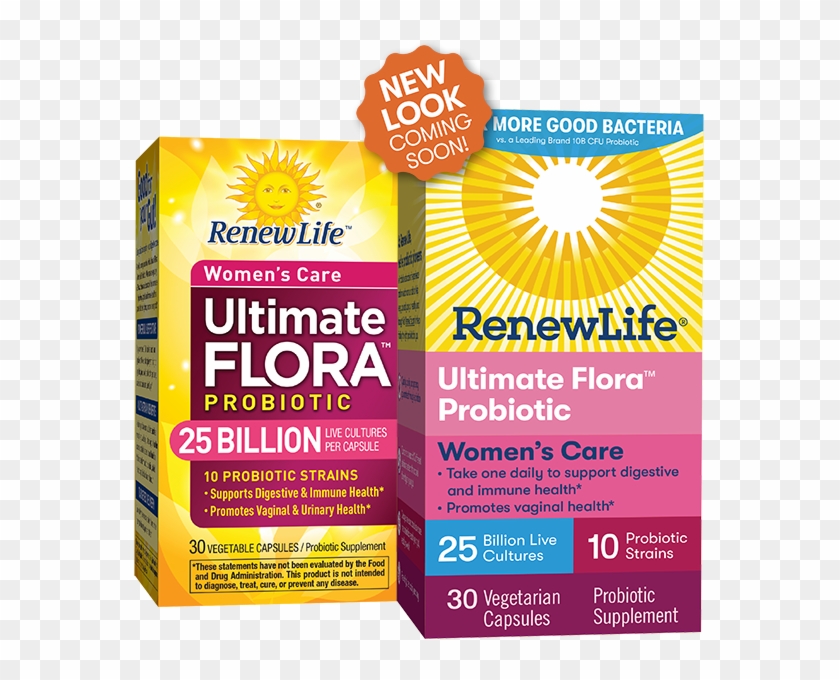 Ultimate Flora Probiotic, HD Png Download - 571x600(#5377819) - PngFind