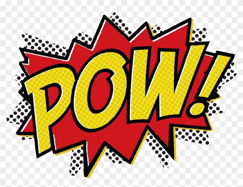 Pow Png - Comic Clipart, Transparent Png - 1280x926(#5380909) - PngFind