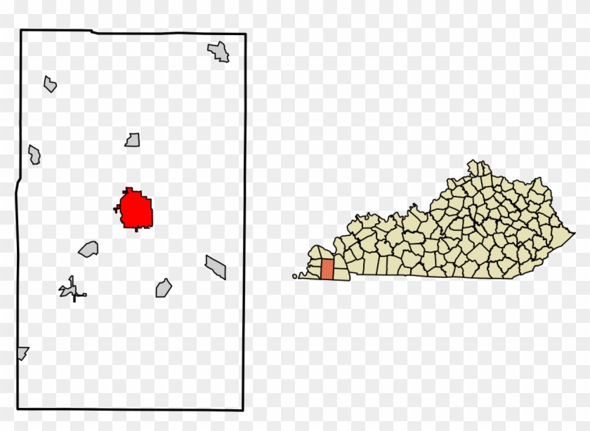 Graves County Kentucky Incorporated And Unincorporated - Map Of ...