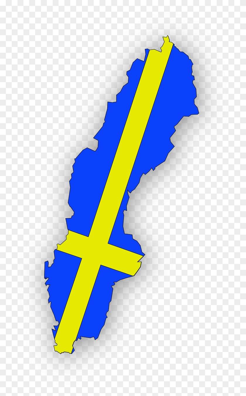 Sweden Map Geography Swedish Png Image - Sweden Clip Art, Transparent ...