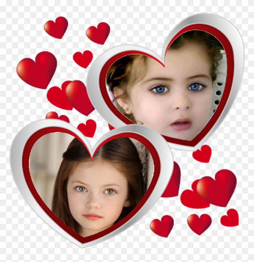 2,347 - Couple Photo Frame Heart, HD Png Download - 800x800(#5395203 ...