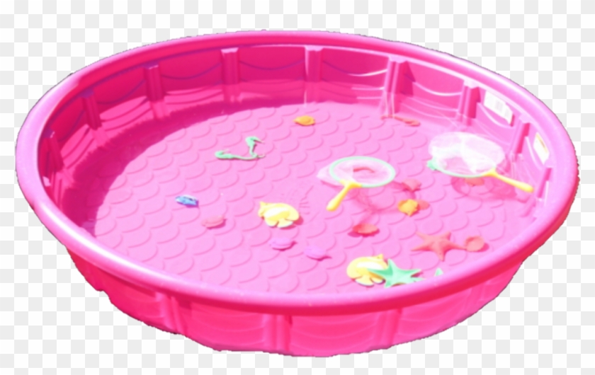 Pool Sticker - Pink Plastic Pool Dog, HD Png Download - 1024x902 ...