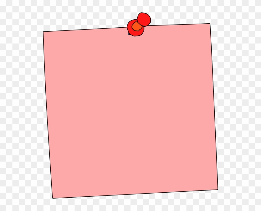 Pink Sticky Note Png Transparent Png 564x599 544301 PngFind
