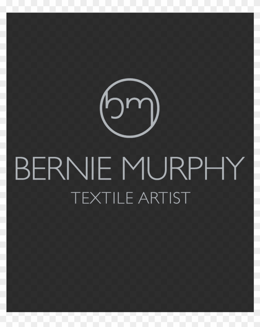 Bernie Murphy Textile Artist Logo - Graphic Design, HD Png Download ...