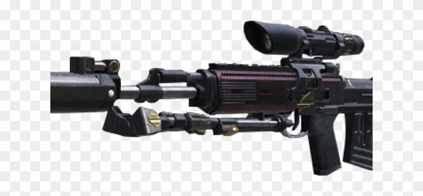 Drawn Sniper Black Ops 2 - Firearm, HD Png Download - 640x480(#5427420 ...