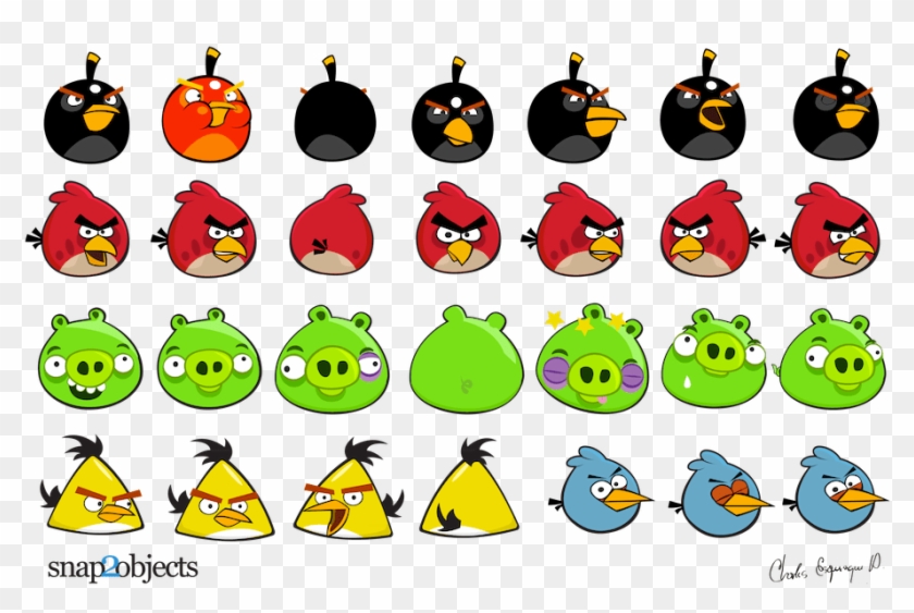 Angry Birds All Birds Names