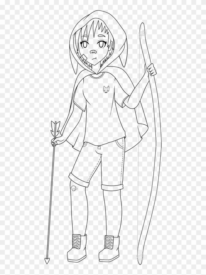 Yumico Lineart - Line Art, HD Png Download - 733x1280(#5437536) - PngFind