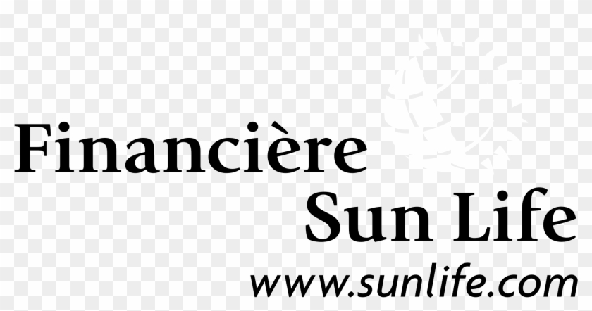 Financiere Sun Life Logo Black And White - Sun Life Financial, HD Png ...