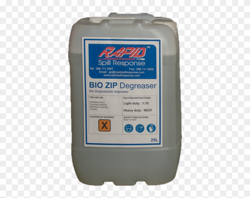 Bio-zip Degreaser - Plastic Bottle, HD Png Download - 472x693(#5454672 ...