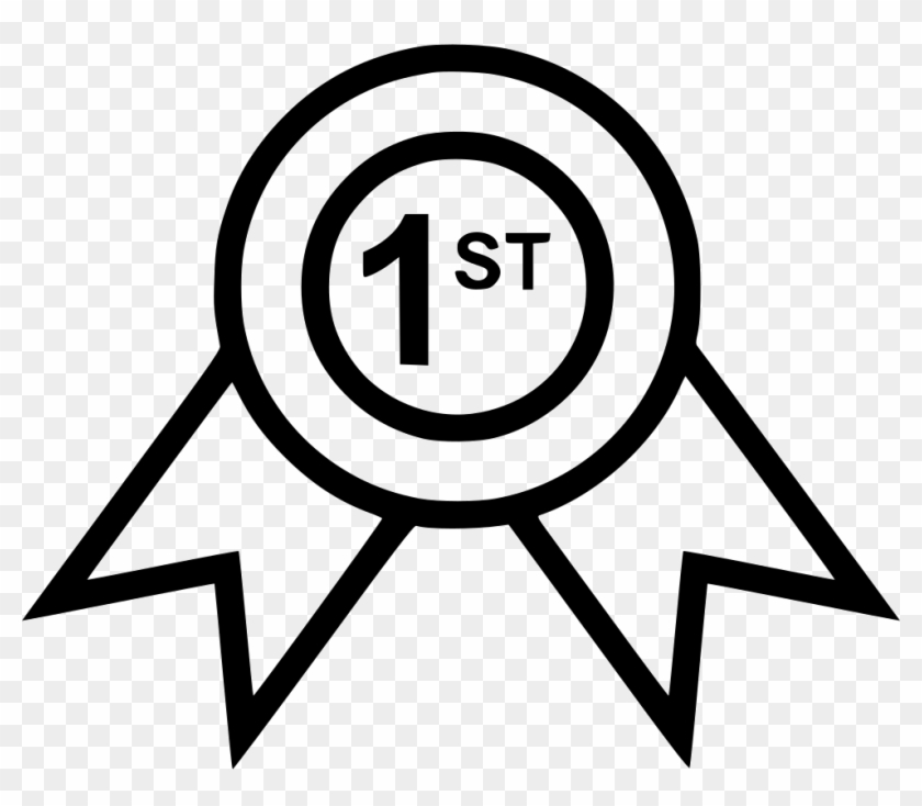 Ribbon First Place Good Comments - Icon, HD Png Download - 980x810 ...