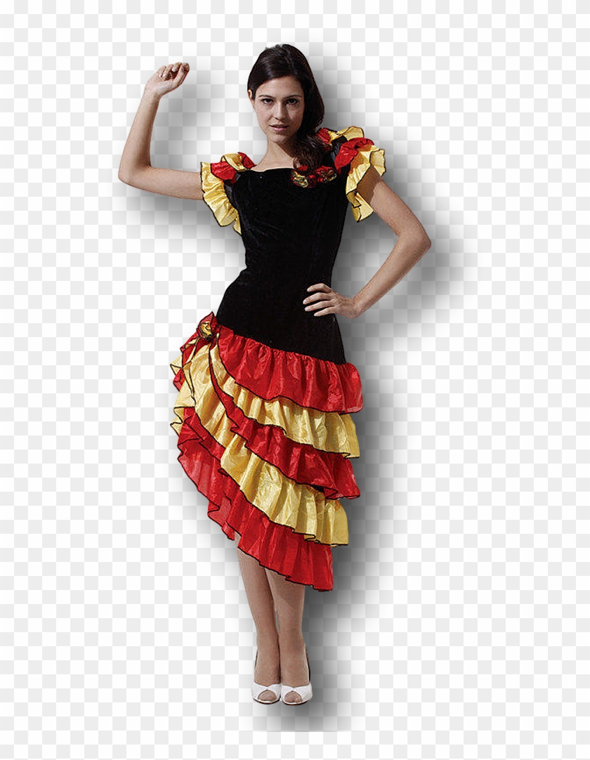 Strój Tancerki Flamenco, HD Png Download - 1024x1024(#5478756) - PngFind