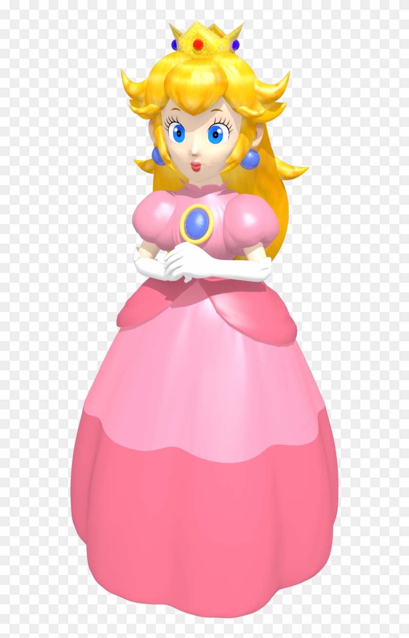 Princess Peach Clipart Original Design - Super Mario 64 Ds Princess ...
