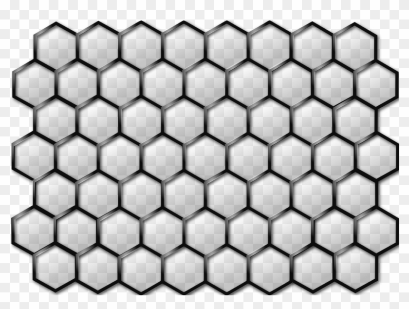 Shiny Png - Hexagon Mosaic Tiles, Transparent Png - 1062x752(#556203 ...