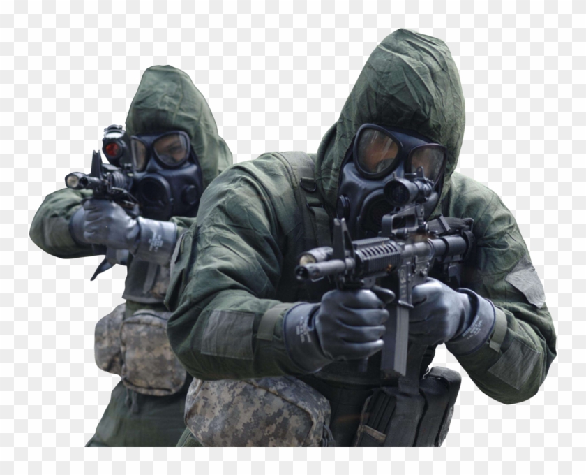 2 Soldiers In Fatigues Pointing Guns - 28 Weeks Later Soldiers, HD Png ...