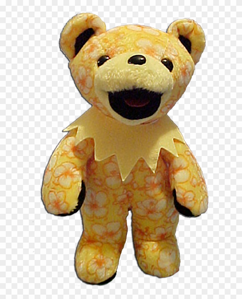 Grateful Dead Aloha Bean Bear - Teddy Bear, HD Png Download - 638x1000 ...