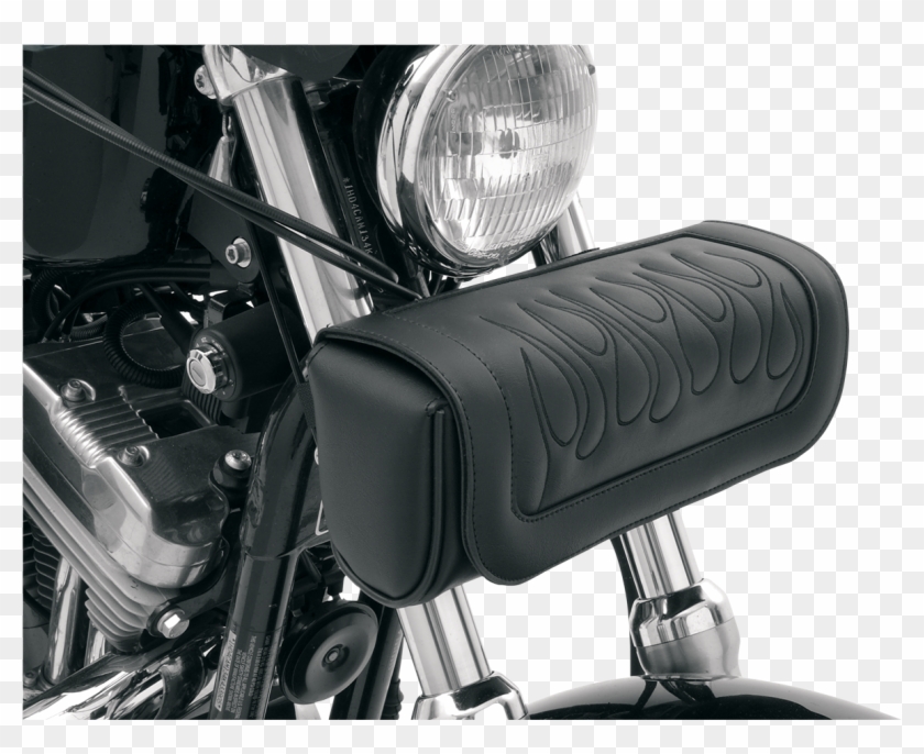 Saddlemen Black Flame Highwaymen Tattoo Front Fork - Saddlemen, HD Png ...
