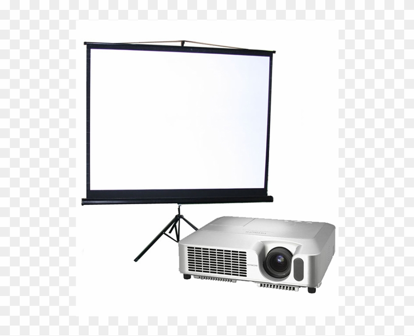 Projector And White Screen, HD Png Download - 800x600(#5518027) - PngFind