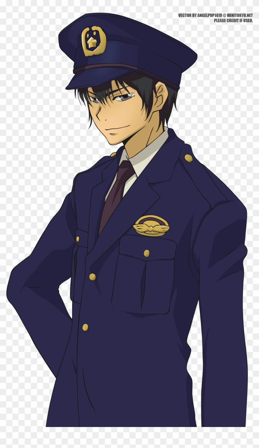 In Case You Have Problems Downloading Police Officer Anime Art Hd Png Download 1465x2398