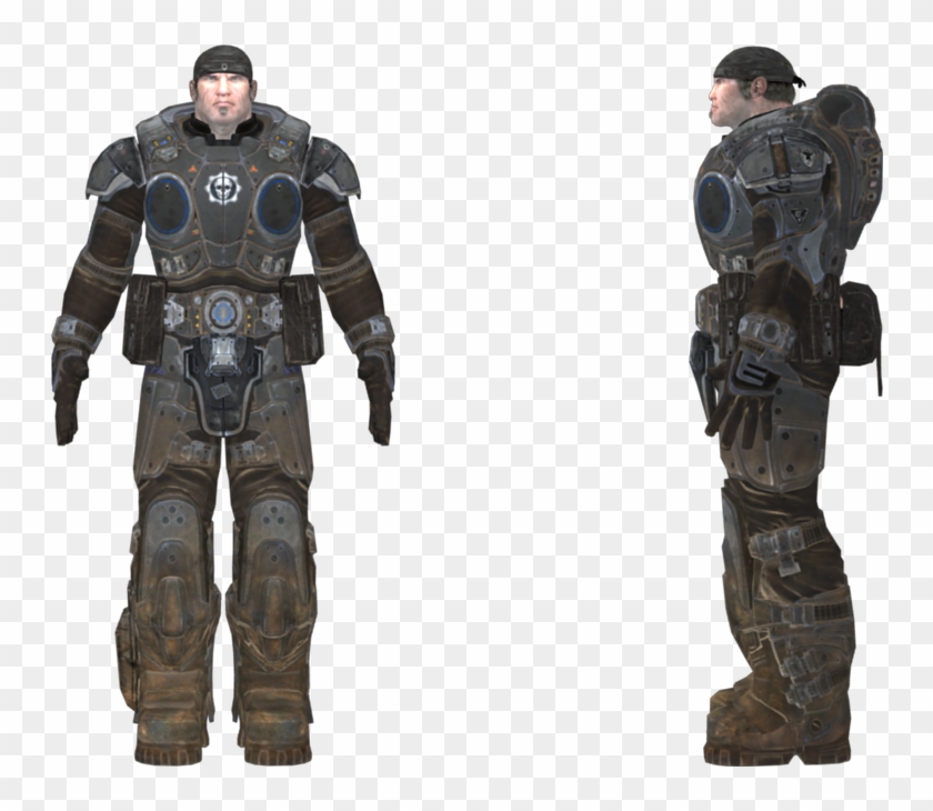 Marcus Fenix Png Image Background - Gears Of War Model, Transparent Png ...