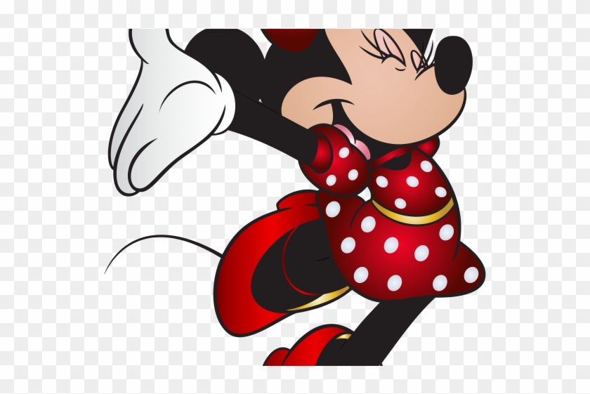 Red Minnie Mouse Background