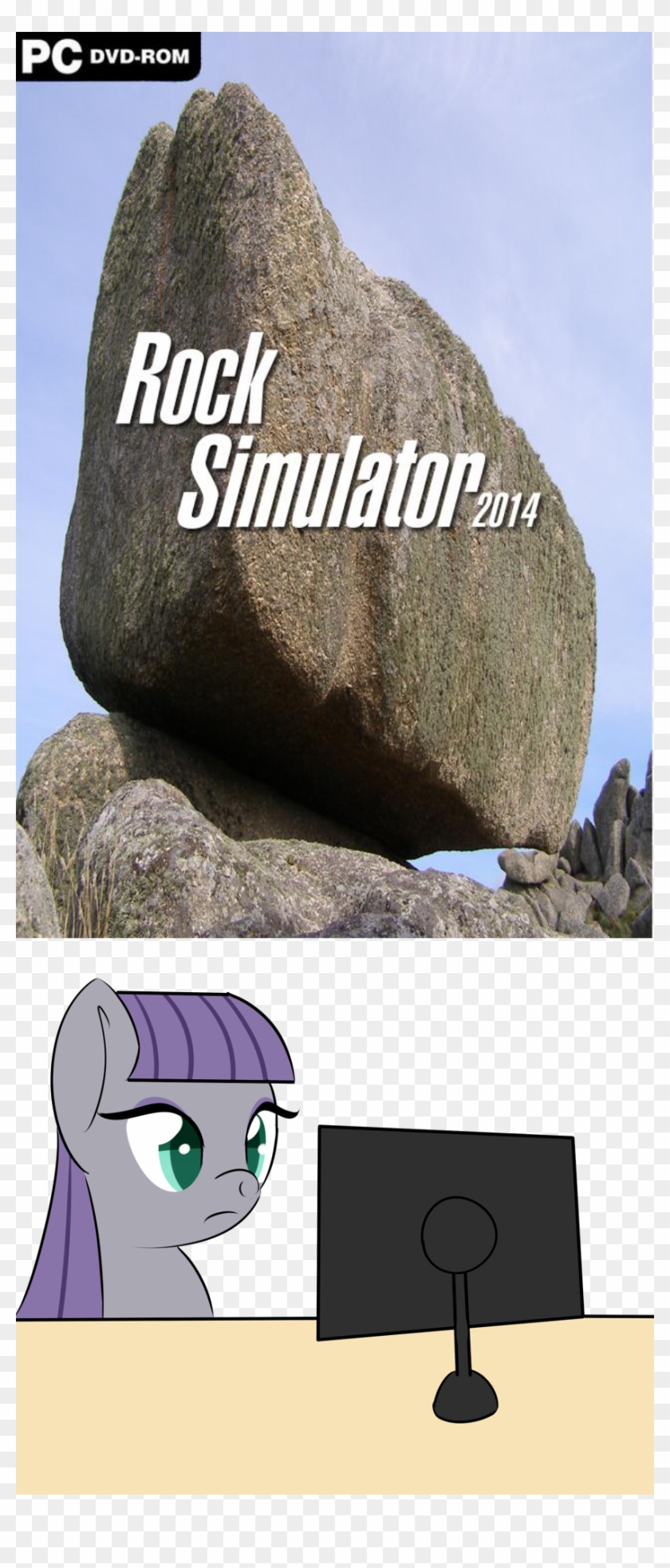 Computer Meme, Exploitable Meme, Maud Pie, Meme, Rock, - Mlp Maud Pie ...