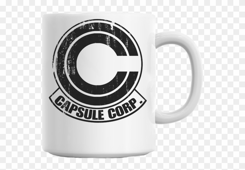Capsule Corp Retro Mug - Capsule Corp Symbol, HD Png Download - 629x579 ...