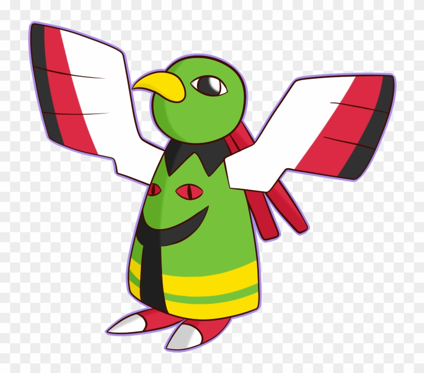 Pokemon Clipart Flying - Green Flying Type Pokemon, HD Png Download ...