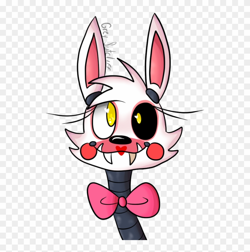 Mangle Foxy The Cartoons - De Mangle, HD Png Download - 600x800 ...