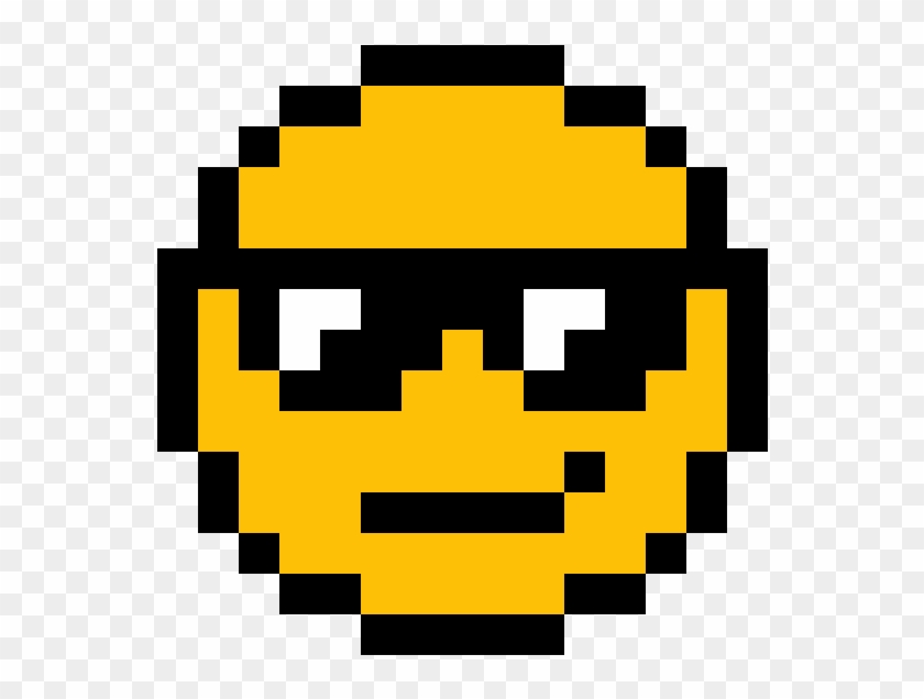 Minecraft Pixel Art Smiley Face
