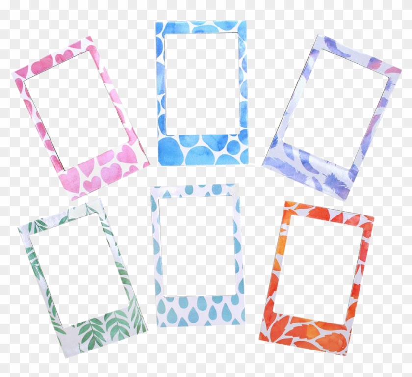 Polaroid 6 Designer Magnetic Picture Frames - Frame Polaroid, HD Png ...