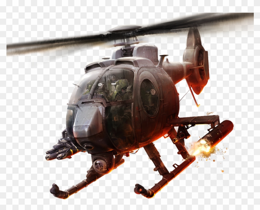 Take Control Of Powerful Gunships - Transparent Background Helicopter ...