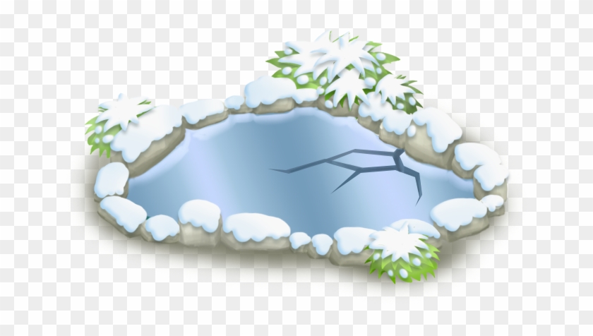 Frozen Pond Clipart
