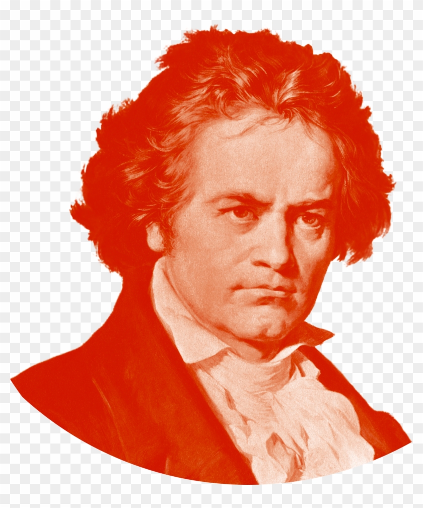 Creative - Ludwig Van Beethoven Composing, HD Png Download - 1467x1764 ...