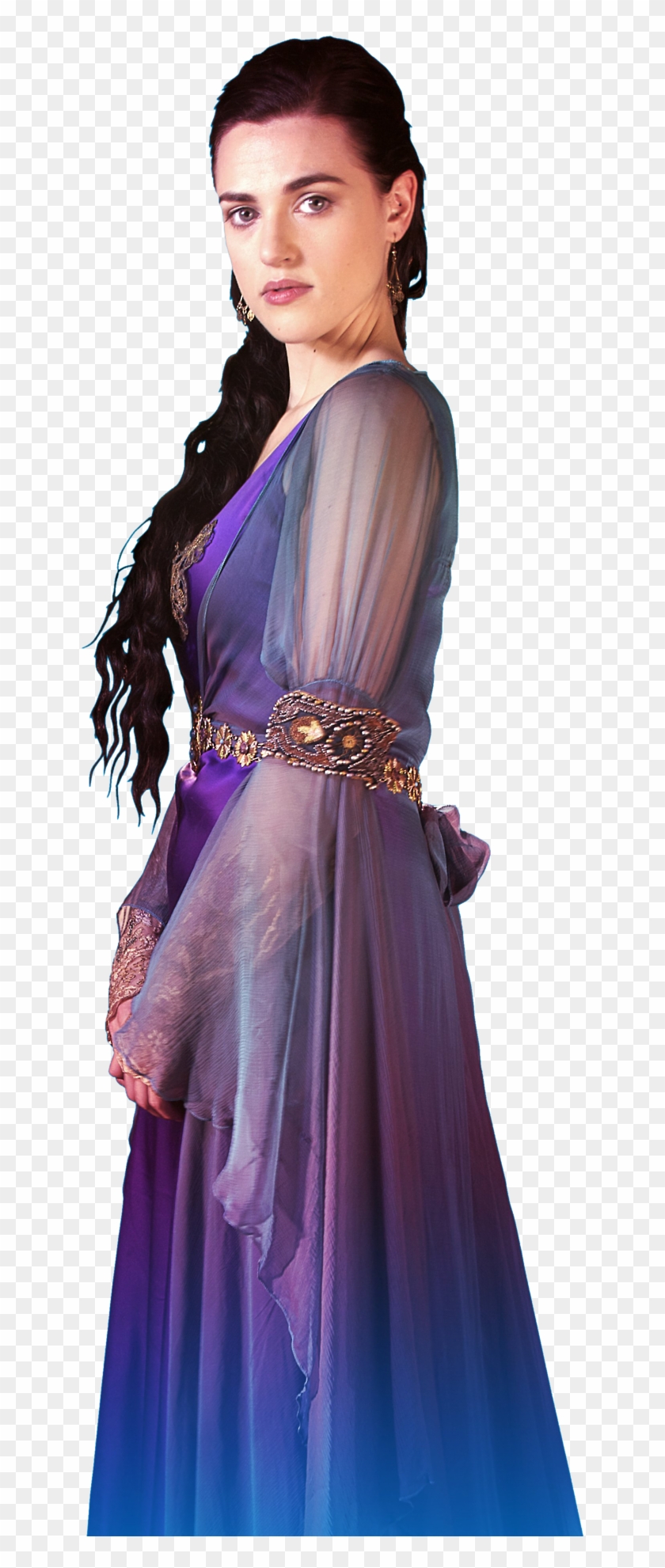 Morgana Merlin Purple Dress