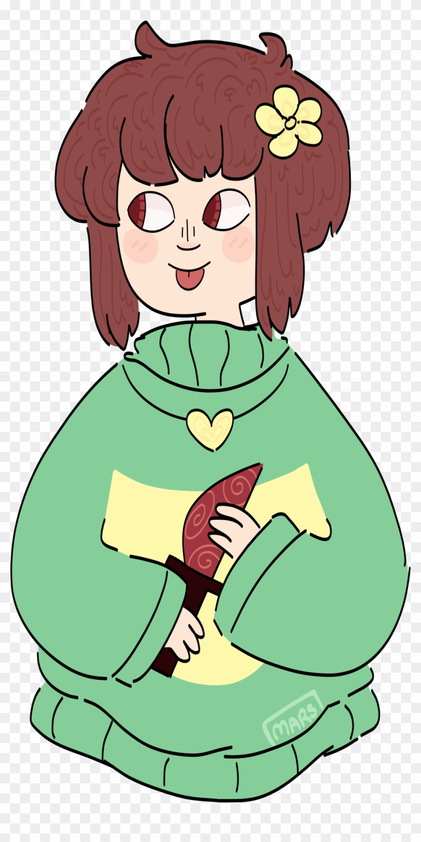 A Chara Doodle - Cartoon, HD Png Download - 1536x2048(#5611524) - PngFind