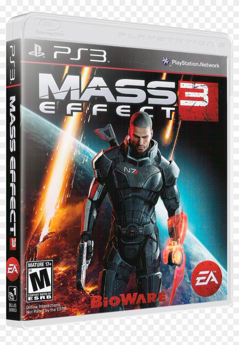 Mass Effect - Mass 3 Effect Ps3, HD Png Download - 984x1365(#5613158 ...