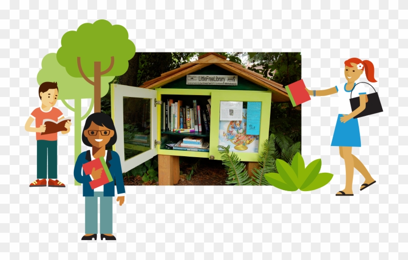 Little Free Library - Cartoon, HD Png Download - 738x456(#5623848 ... Little Free Library - Cartoon, HD Png Download - 738x456(#5623848 ...