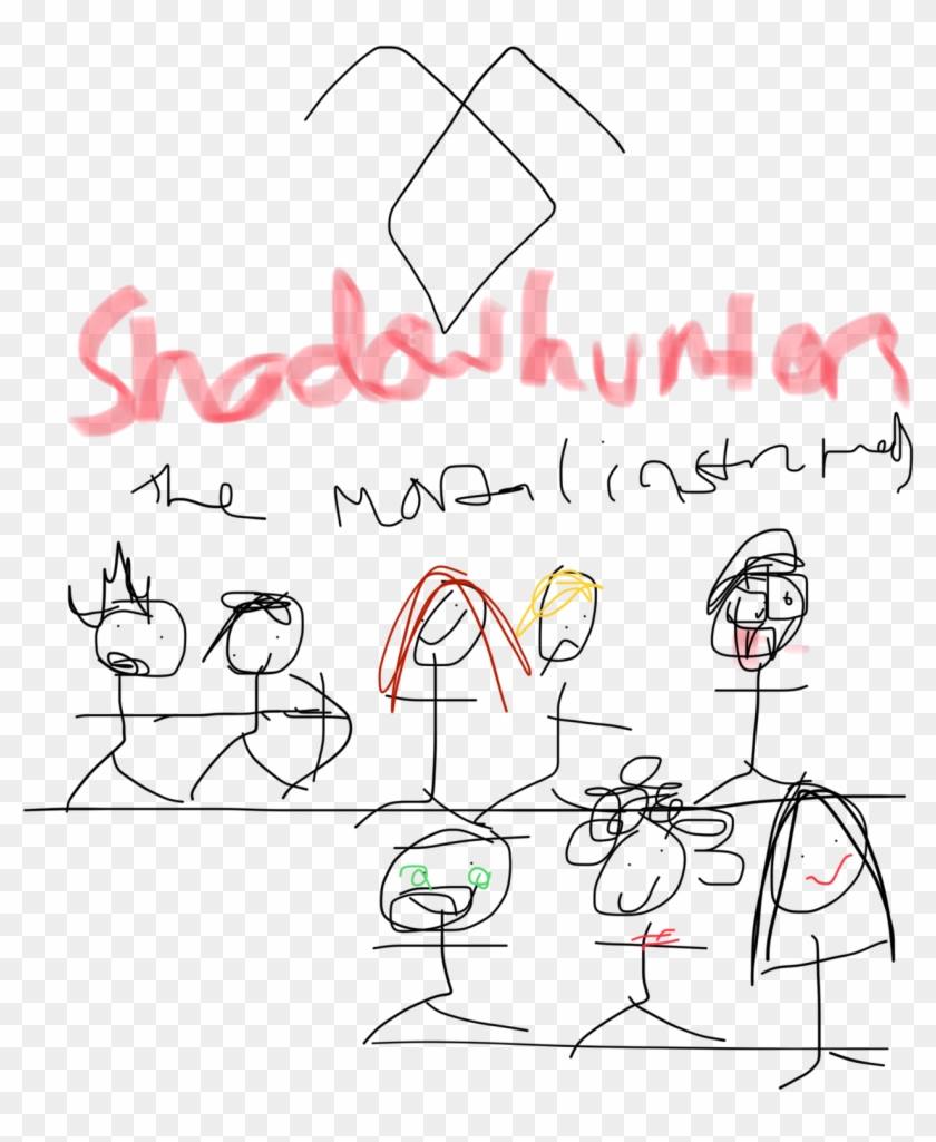 Here's My Shadowhunters 3b Poster Hope You Guys Like - Cartoon, HD Png ...