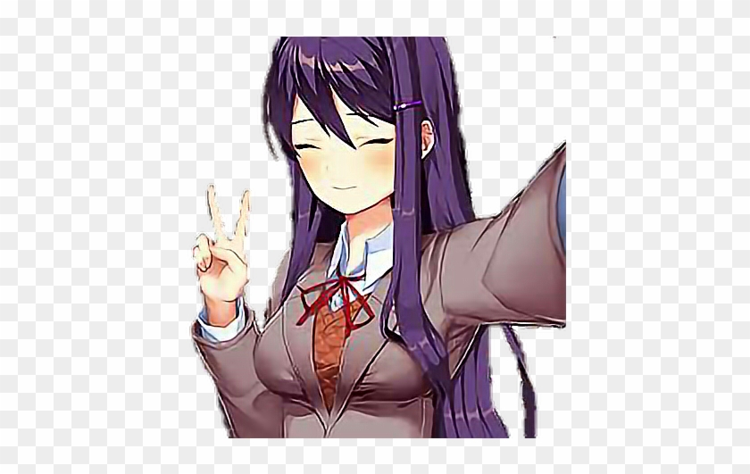 Yuri Sticker - Yuri Ddlc Ddlc Transparent Gif, HD Png Download ...