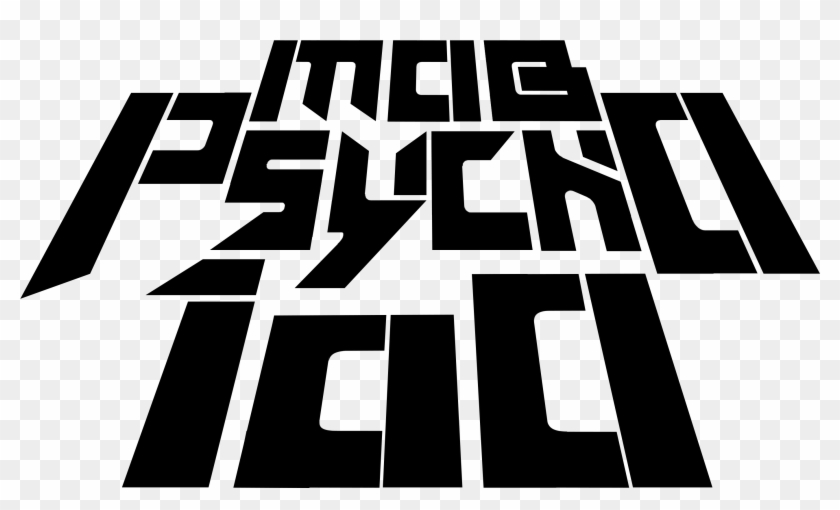 Mob Psycho 100 English Logo - Mob Psycho 100 Logo, HD Png Download ...