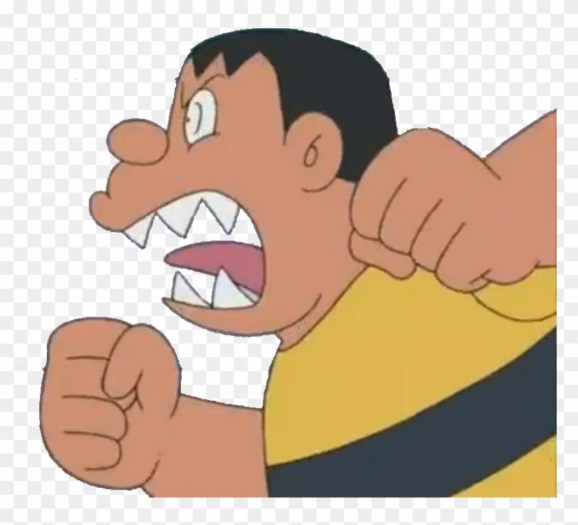 Angry Gian Doraemon 