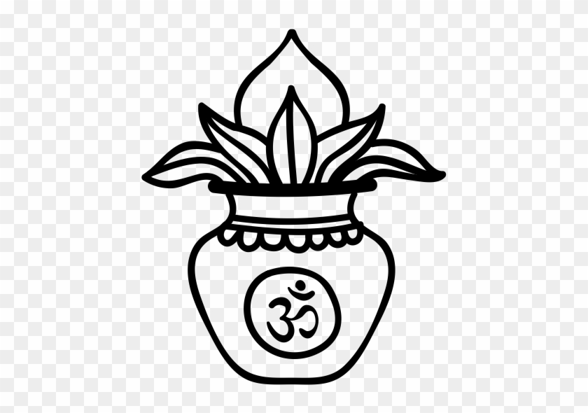 Kalash Sketch, HD Png Download - 600x600(#577454) - PngFind