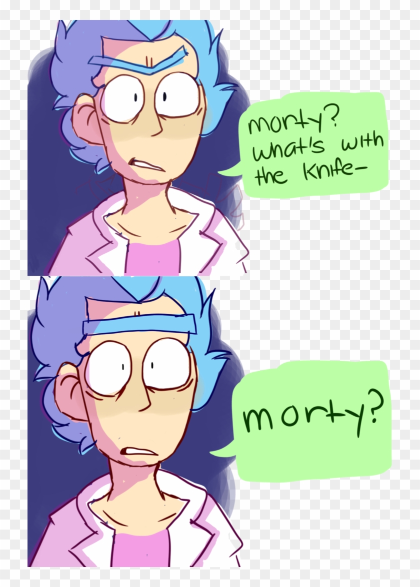 Rick And Morty Comic By Azraelisticazzy - Sad Rick And Morty Comic, HD ...