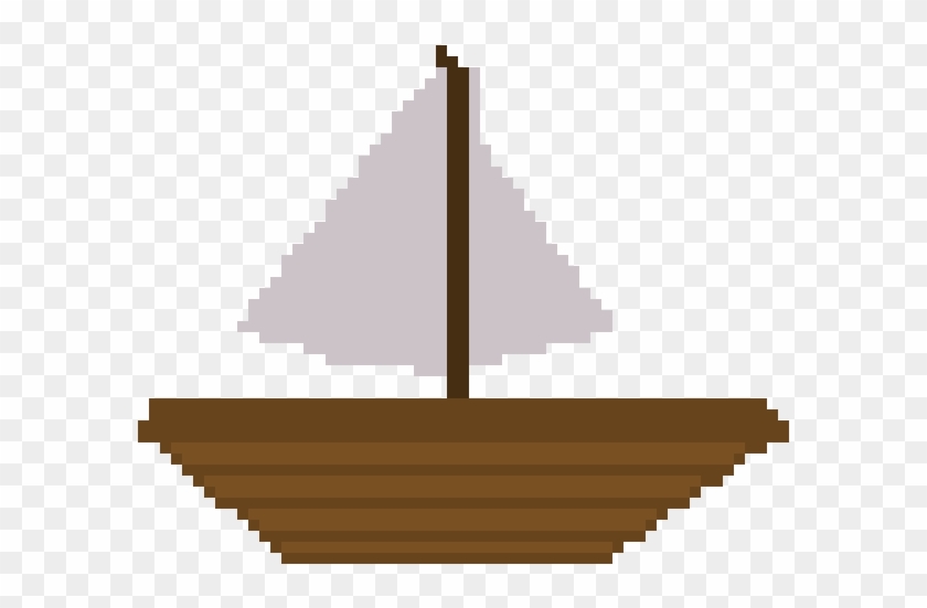 Boat - Pixel Art Foods, HD Png Download - 630x500(#579052) - PngFind