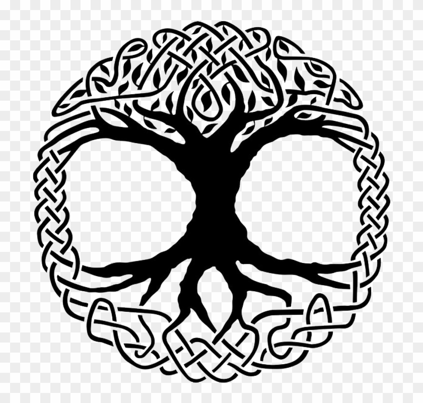 Celtic Tree Of Life And Our Logo - Celtic Symbol Tree, HD Png Download ...