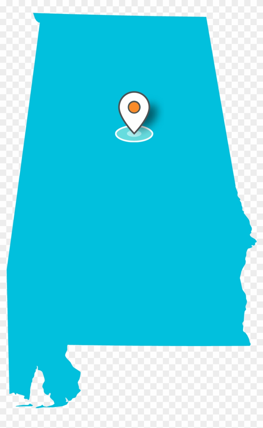 Alabama Locations - Birmingham Alabama Map Png, Transparent Png ...