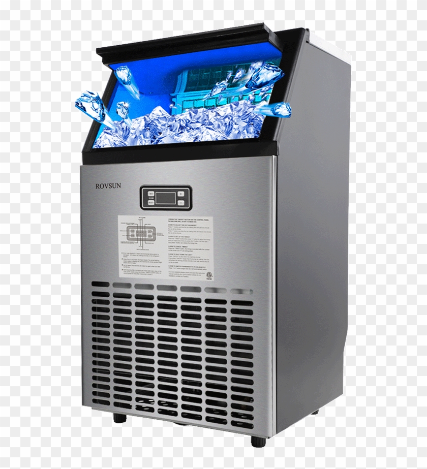 6-8min - Commercial Automatic Ice Maker, HD Png Download - 550x843 ...